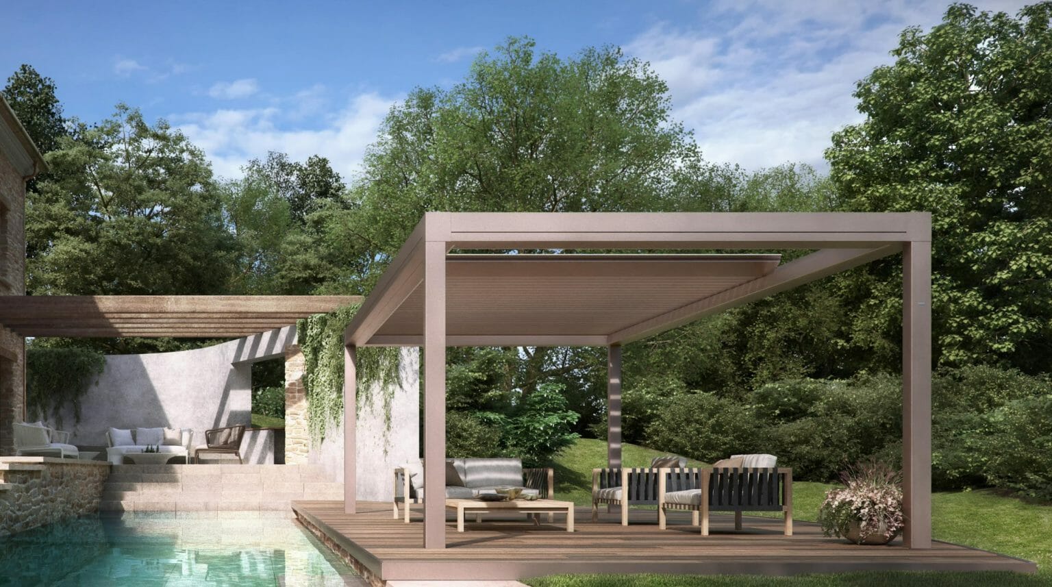 Retractable Roofs for Garden Buildings | LEO Living